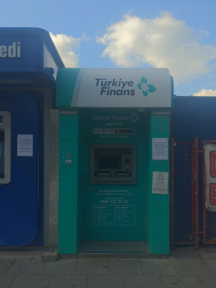 ATM'ler Türkiye Finans Paratik, İstanbul, foto