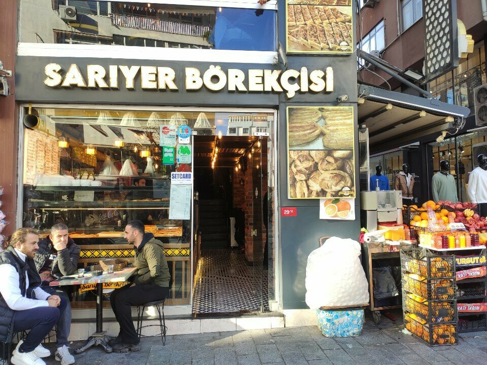 Ekmek fırını Meşhur Sarıyer Börekçisi, İstanbul, foto
