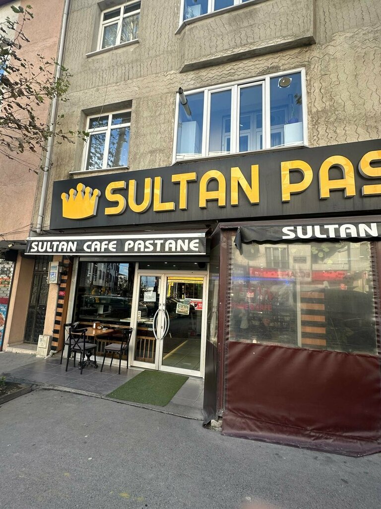 Pasta, şekerleme ve tatlı Sultan pastanesi, İstanbul, foto