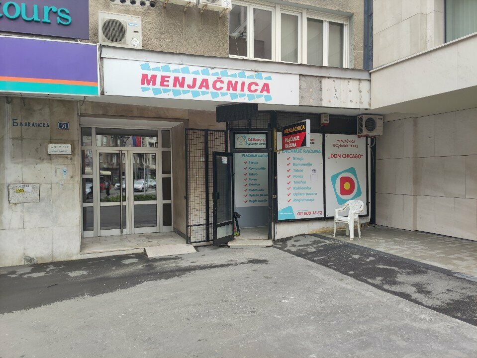 Döviz büroları Menjacnica, Belgrad, foto