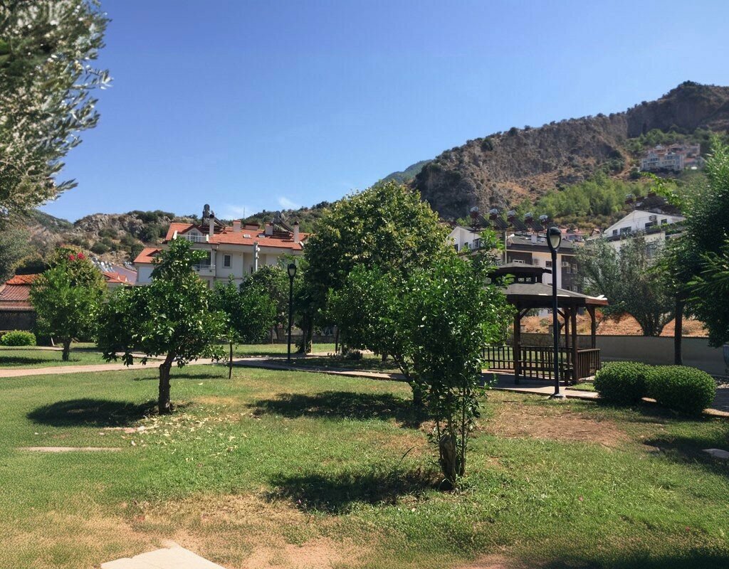 Afet ve acil durum toplanma alanı Toplanma Alanı - Muhsin Yazıcıoğlu Parkı, Fethiye, foto
