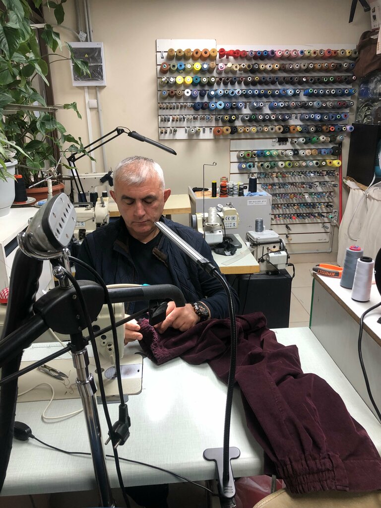 Kıyafet tamiri Ремонт одежды, Moskova, foto