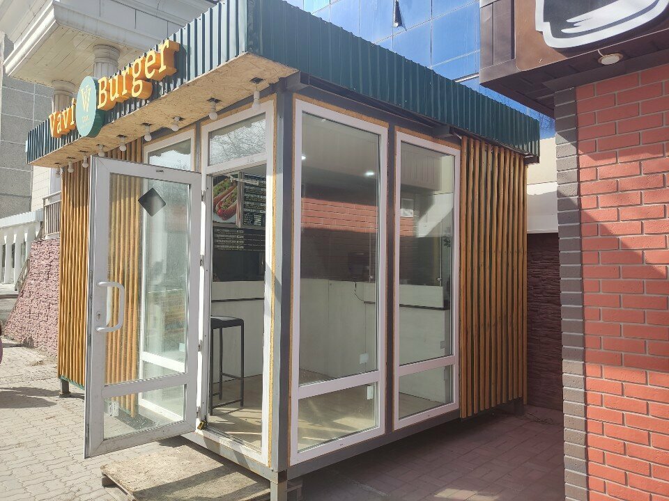 Fast food Vavi burgers, Pavlodar, foto