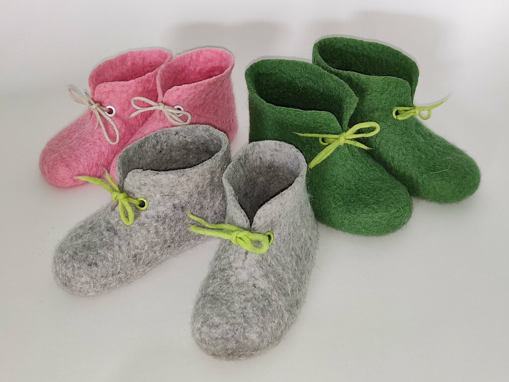 Elyaf ve keçe ürünleri Vel Wool, Yaroslavskaya oblastı, foto