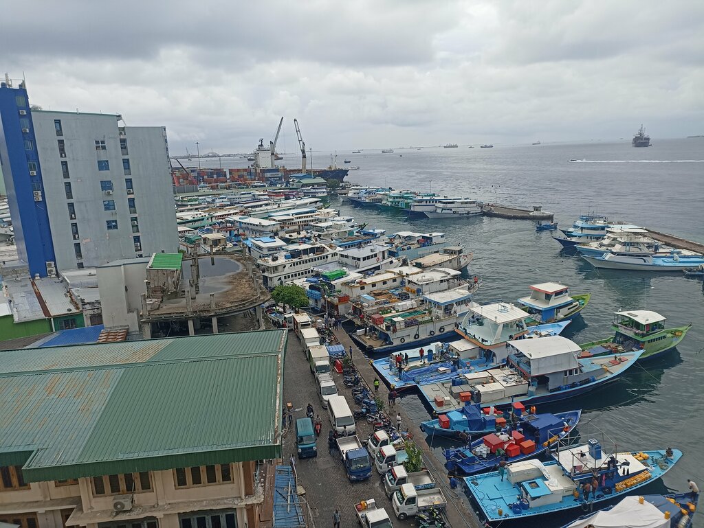 Gıda pazarı Balık Pazarı, Malé, foto