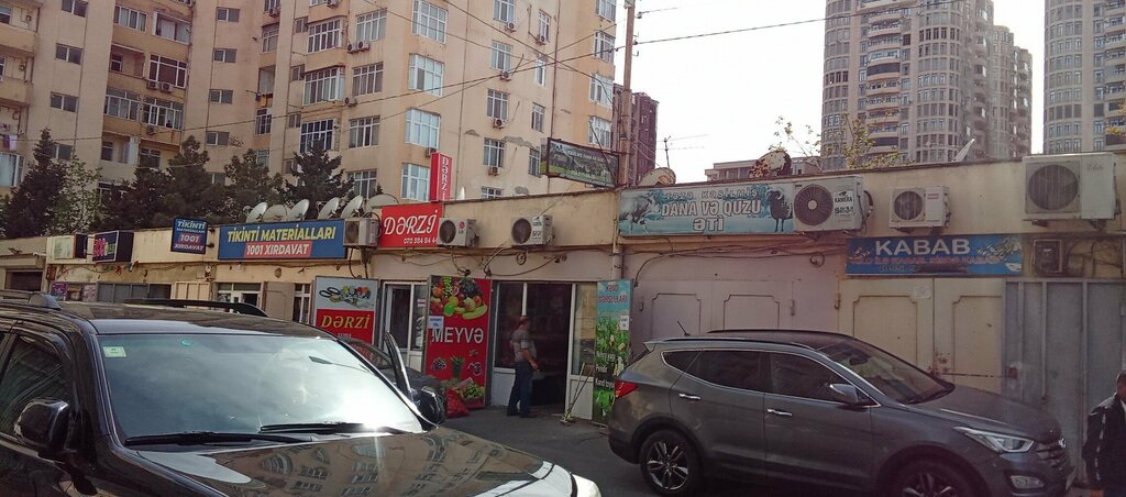 Kasap, şarküteri Dana ve Quzu eti, Bakü, foto