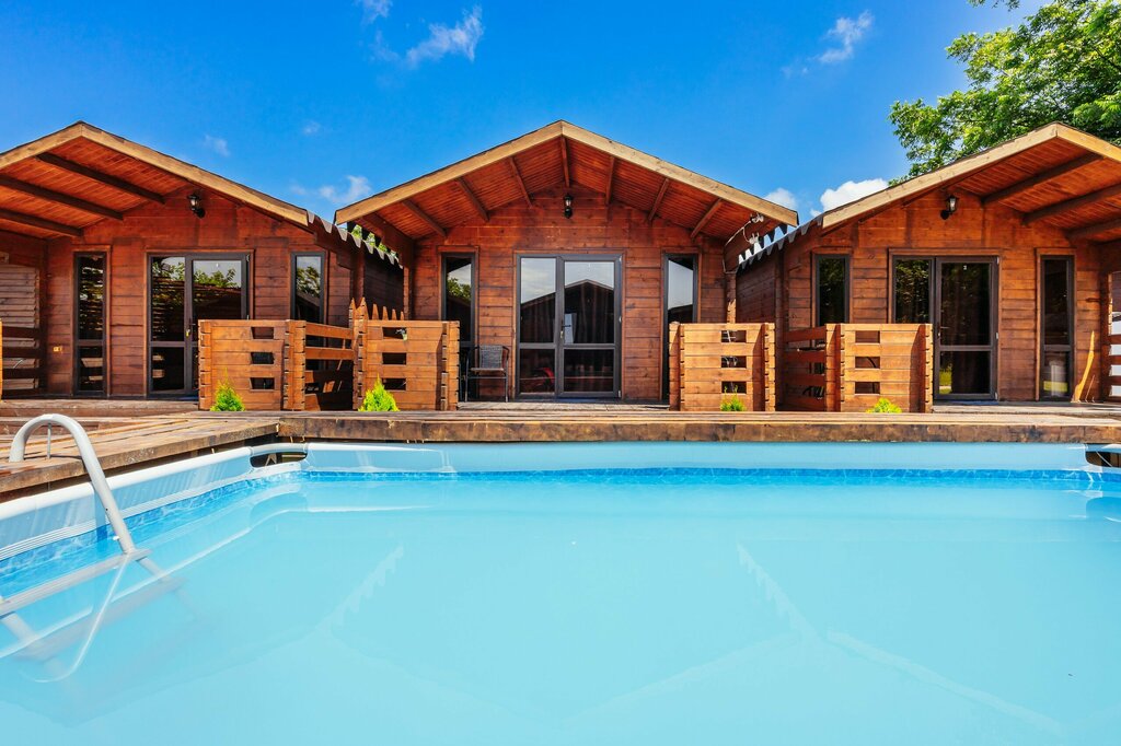 Resort oteller, tesisler Эко-комплекс Ельмира, Gagra Bölgesi, foto