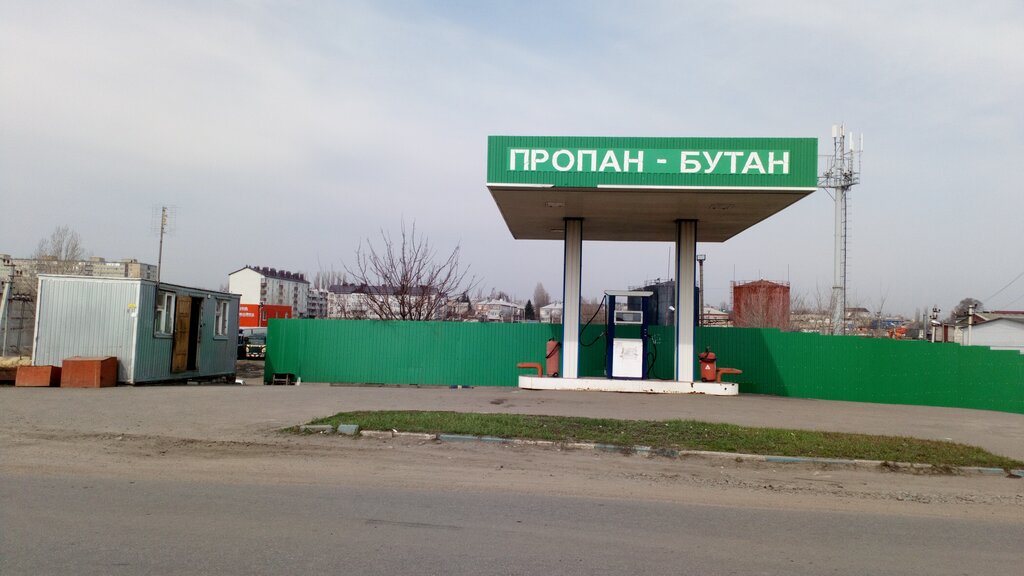 Otogaz dolum istasyonu Agzs, Voronejskaya oblastı, foto
