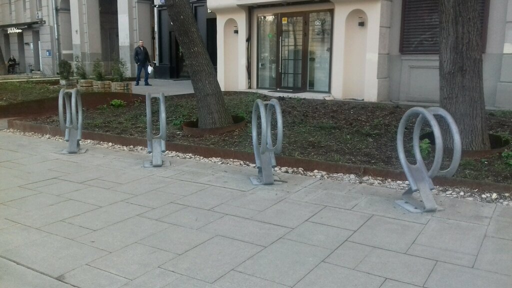 Bisiklet park yerleri Bicycle parking, Moskova, foto