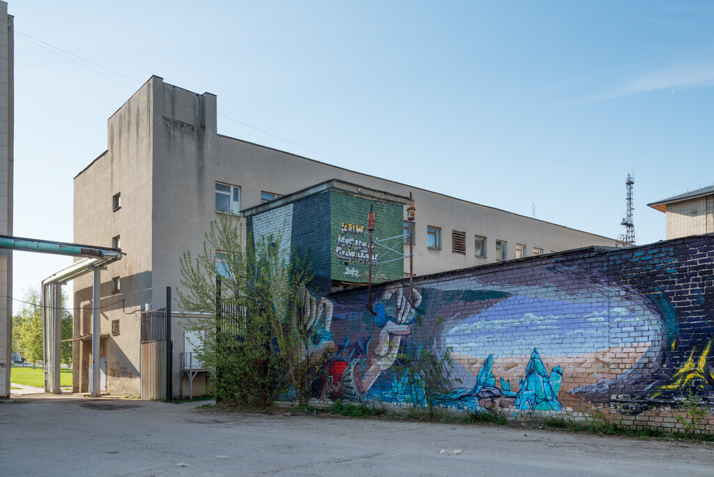 Sokak sanatı Граффити ICrew, Vyksa, foto