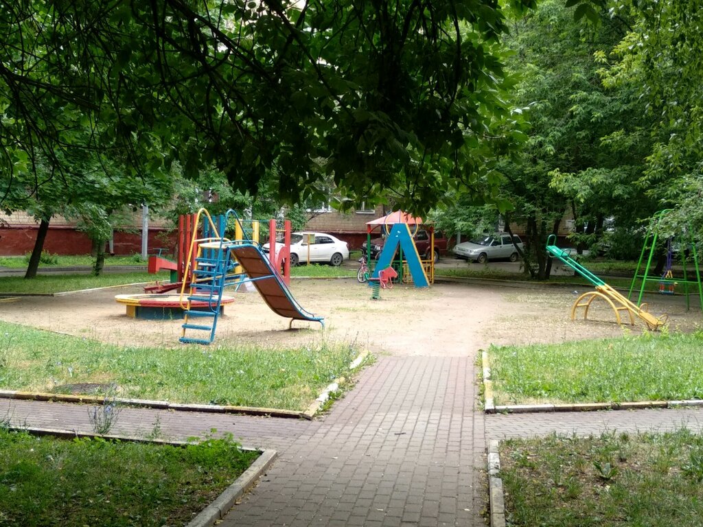 Oyun alanı Детская площадка, Moskova, foto