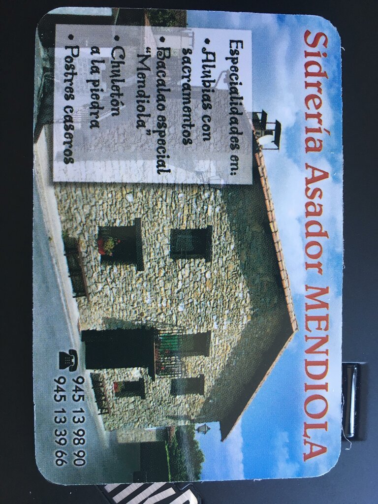 Restoran Sidrería Asador Mendiola, Bask Ülkesi, foto