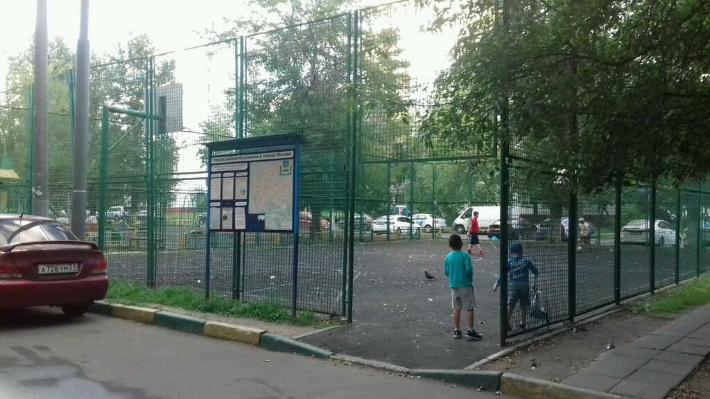 Spor alanı Баскетбольная площадка, Moskova, foto