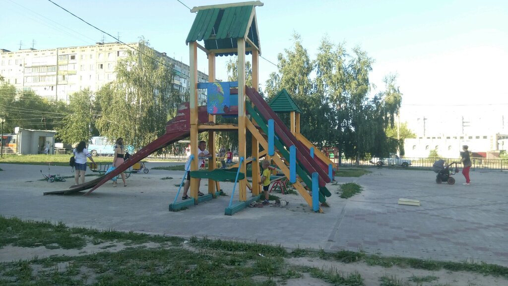 Oyun alanı Playground, Nijni Novgorod, foto