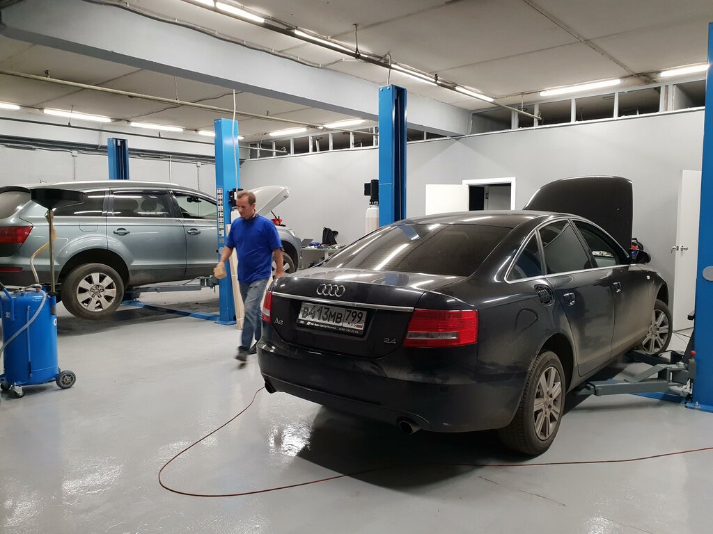 Otomobil servisi Dobryj Garazh remont Vag, Moskova, foto
