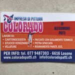 Impresa Di Pittura Colorado di Patti Alessandro (Ticino, Locarno, Via Arbigo, 50), boya ekipmanları  Ticino'dan