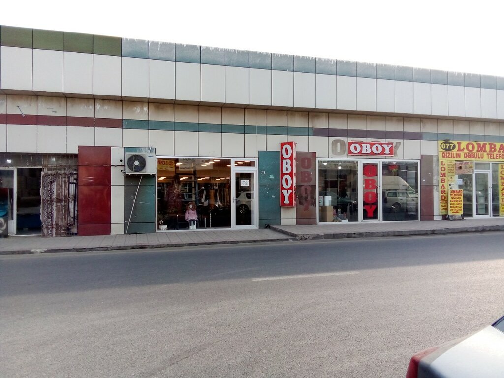 Duvar kağıdı mağazaları Oboy, Bakü, foto