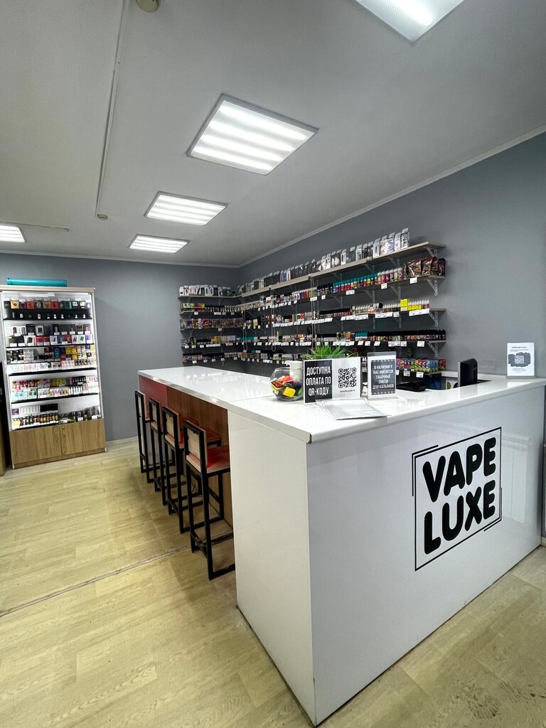 Elektronik sigara satış noktaları Vapeluxe Bar, Çeliabinsk, foto