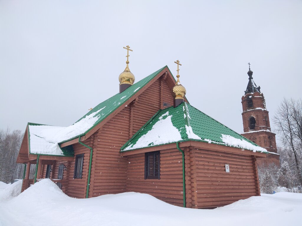 Ortodoks kiliseleri Tserkov Vozneseniya Gospodnya V Zarubino, Nijegorodskaya oblastı, foto