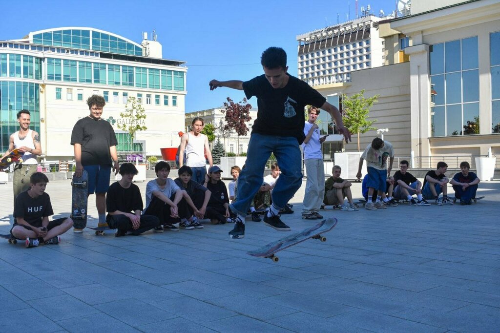Kaykay parkı Гдсс, Stavropol, foto