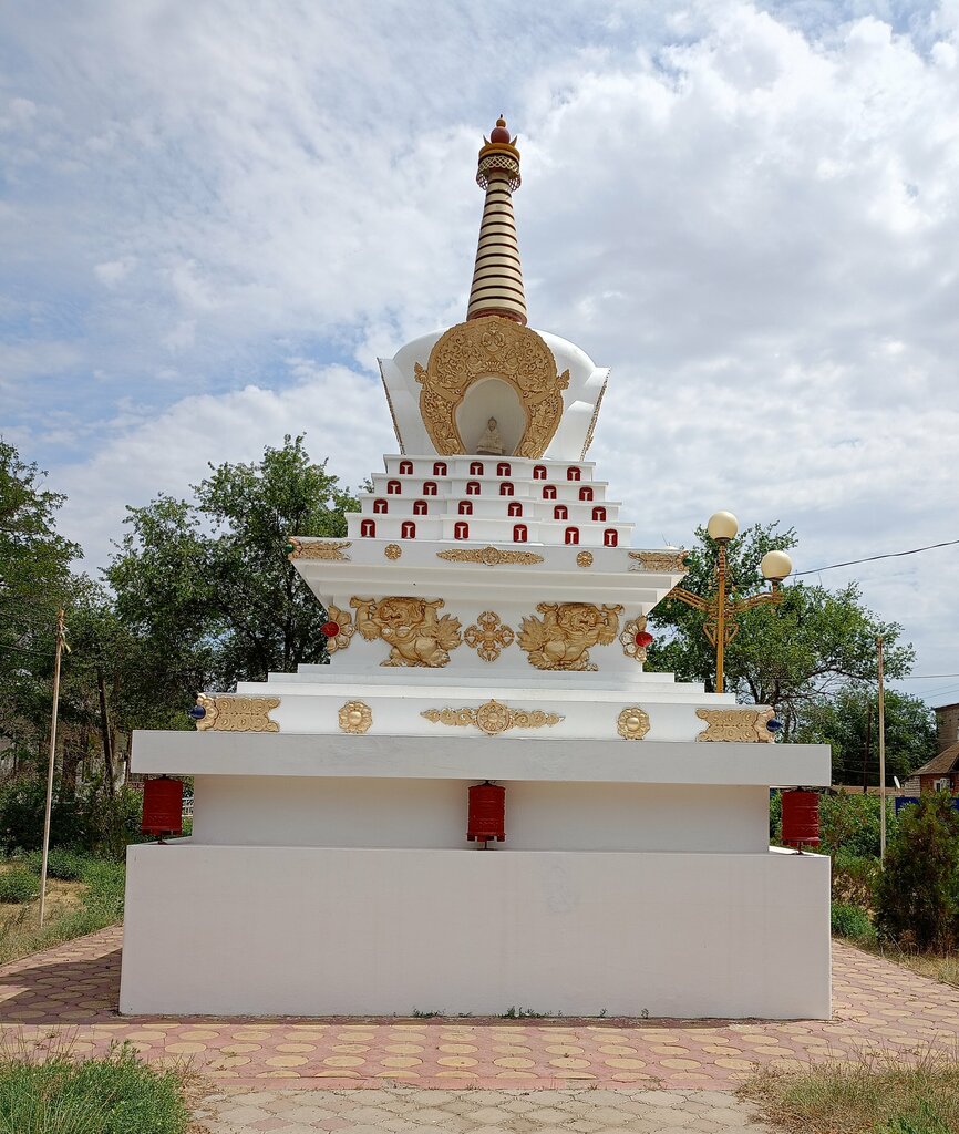 Pagoda Ступа, Kalmukya, foto