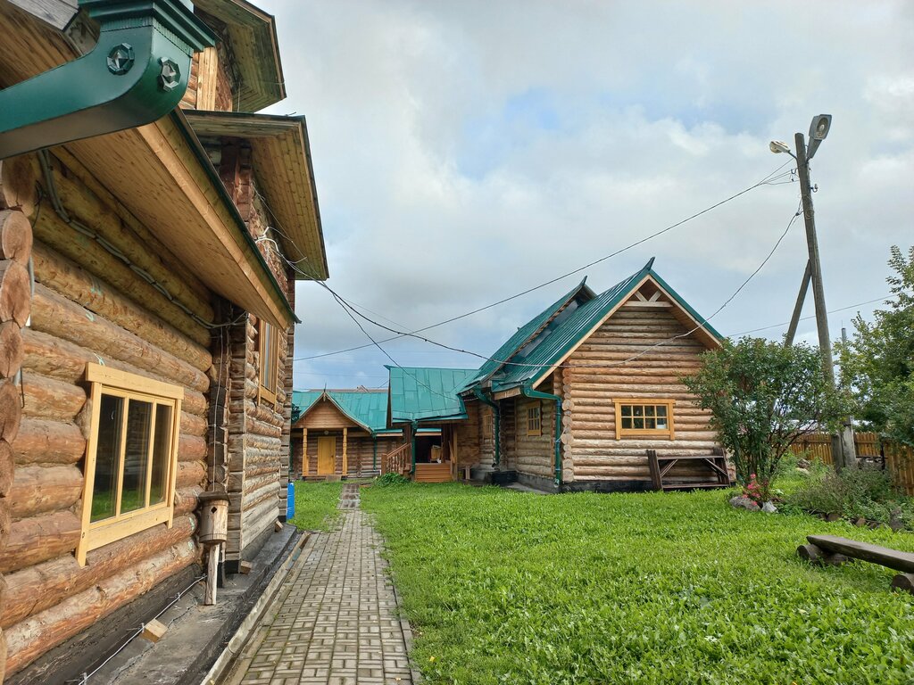 Ortodoks kiliseleri Church of Boris and Gleb, Tomskaya oblastı, foto
