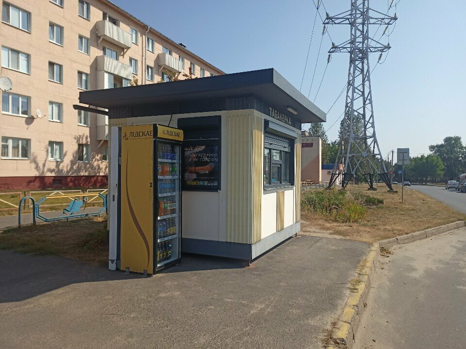 Tütün, sigara mağazaları Табакерка, Bobruisk, foto