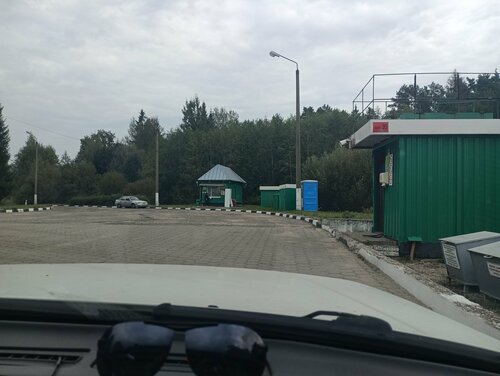 Benzin istasyonu Belorusneft, Vitebskaya oblastı, foto