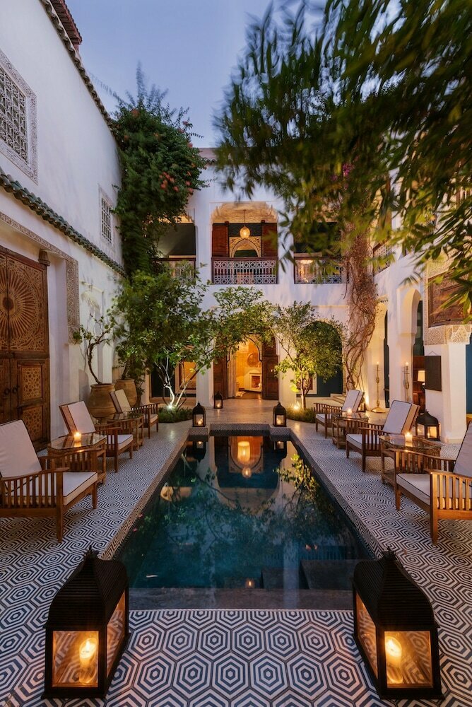 Otel Riad Les Yeux Bleus, Marakeş, foto