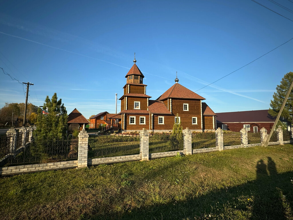 Ortodoks kiliseleri Troitsy Zhivonachalnoy v Novotroitskom Church, Kirovskaya oblastı, foto