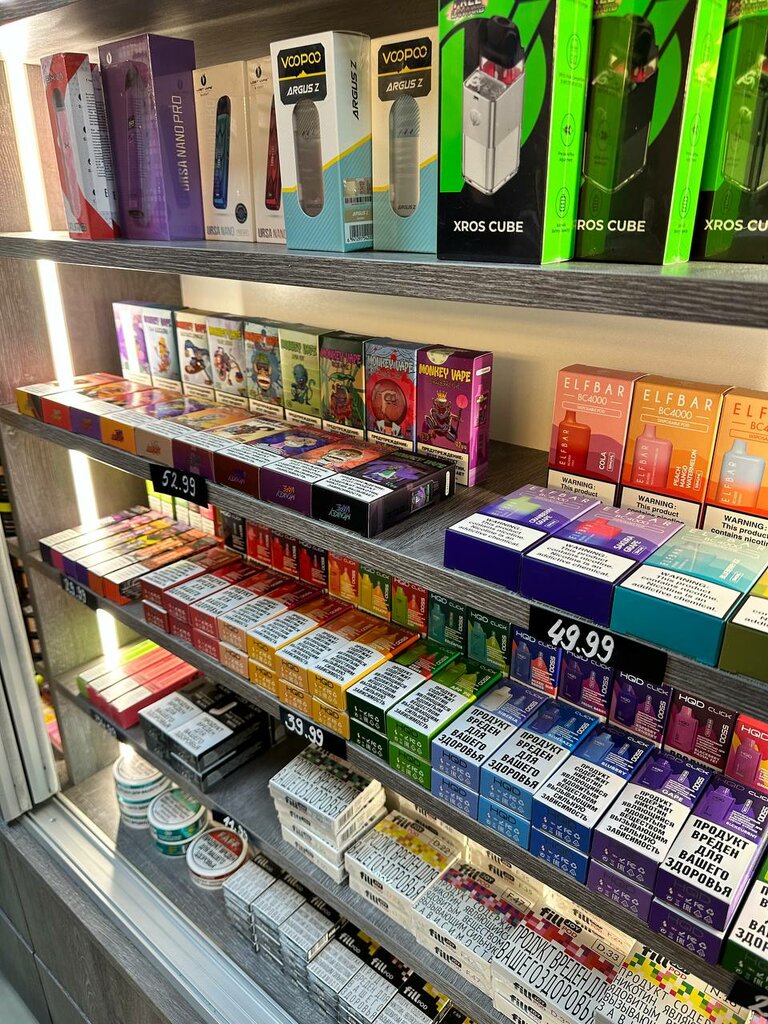 Elektronik sigara satış noktaları Smokking, Minsk, foto
