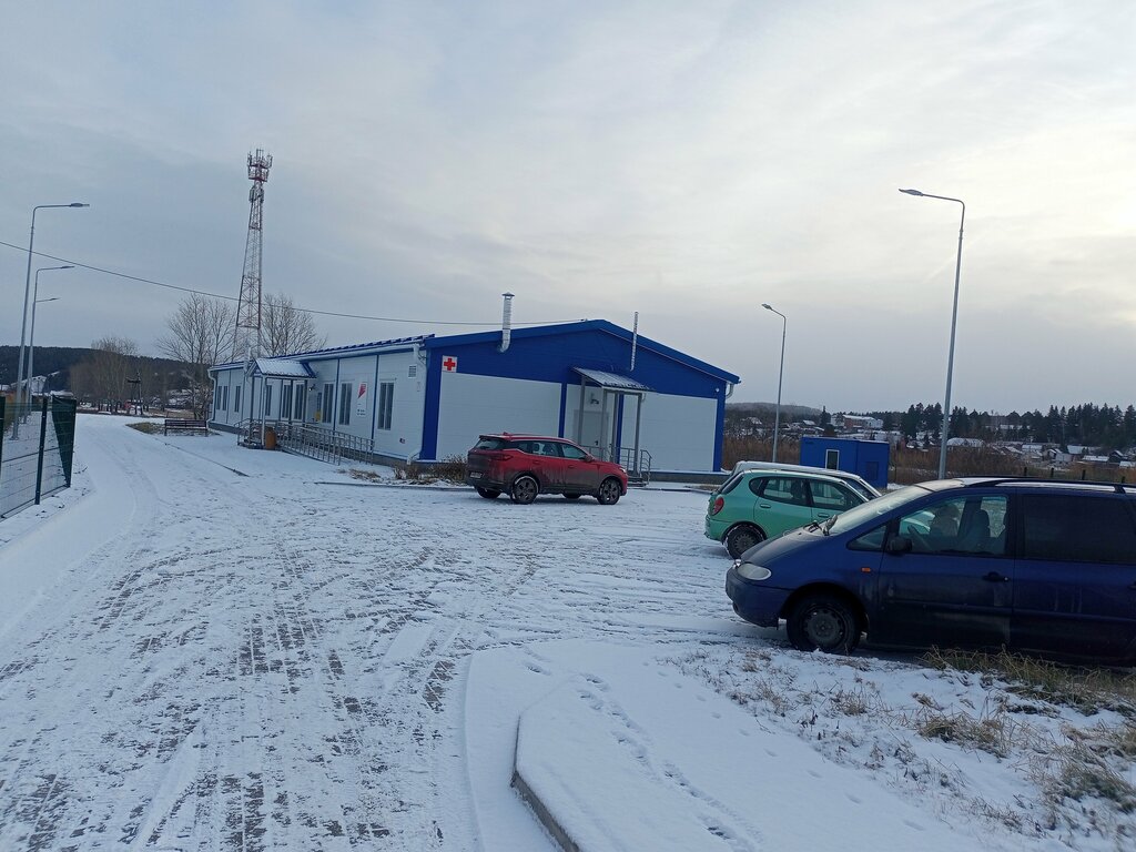 Aile sağlığı merkezi Yelovsky feldshersko-akushersky punkt, Krasnoyarski krayı, foto