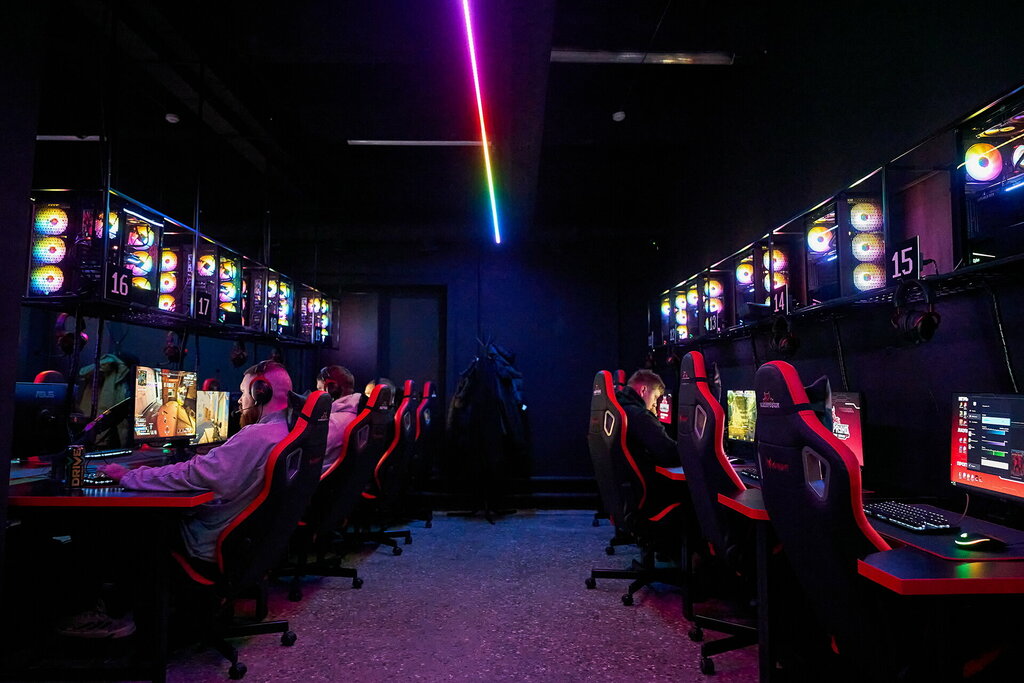 Bilgisayar kulübü Cyberground, Biysk, foto