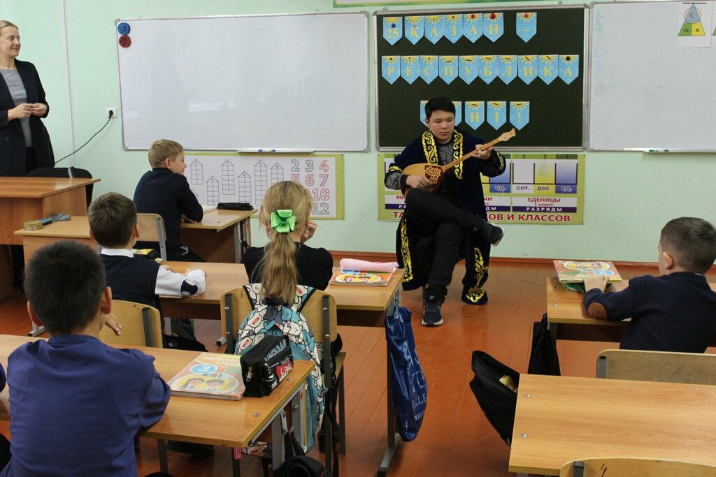 Ortaokul Ksu Mamlyut Secondary School No. 2, Mamlût (Mamliutka), foto