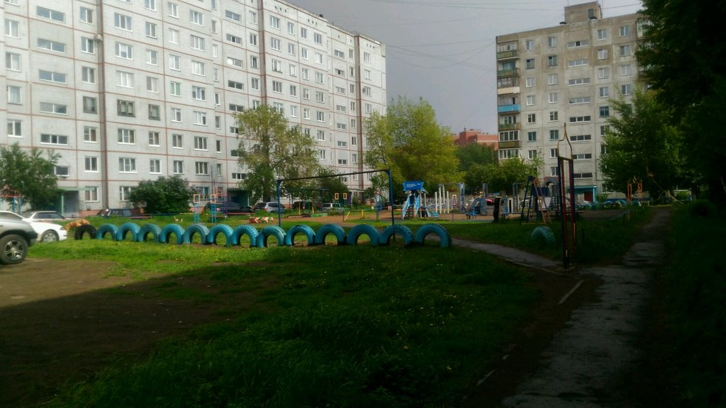 Oyun alanı Playground, Omsk, foto