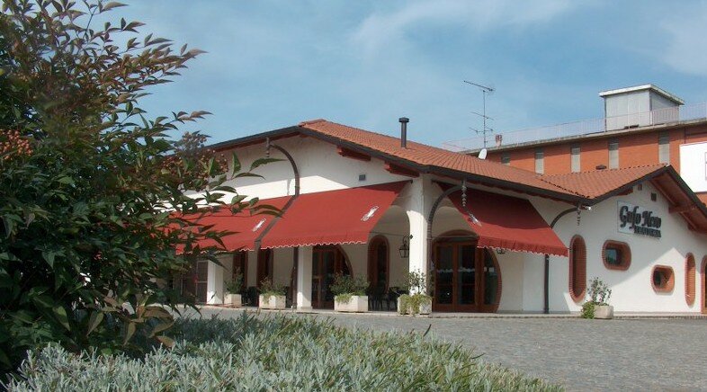 Restoran Al Gufo Nero, Piyemonte, foto