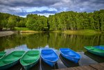 Jetty  (Moscow, Tyoply Stan Landscape Reserve), i̇skele  Moskova'dan