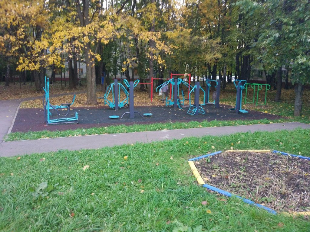 Spor alanı Sportivnaya ploshchadka Pobeda, Moskova, foto