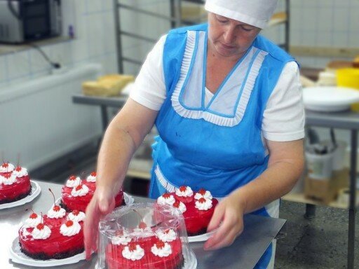 Ekmek fırını Kruglov's Bakeries, Nijegorodskaya oblastı, foto