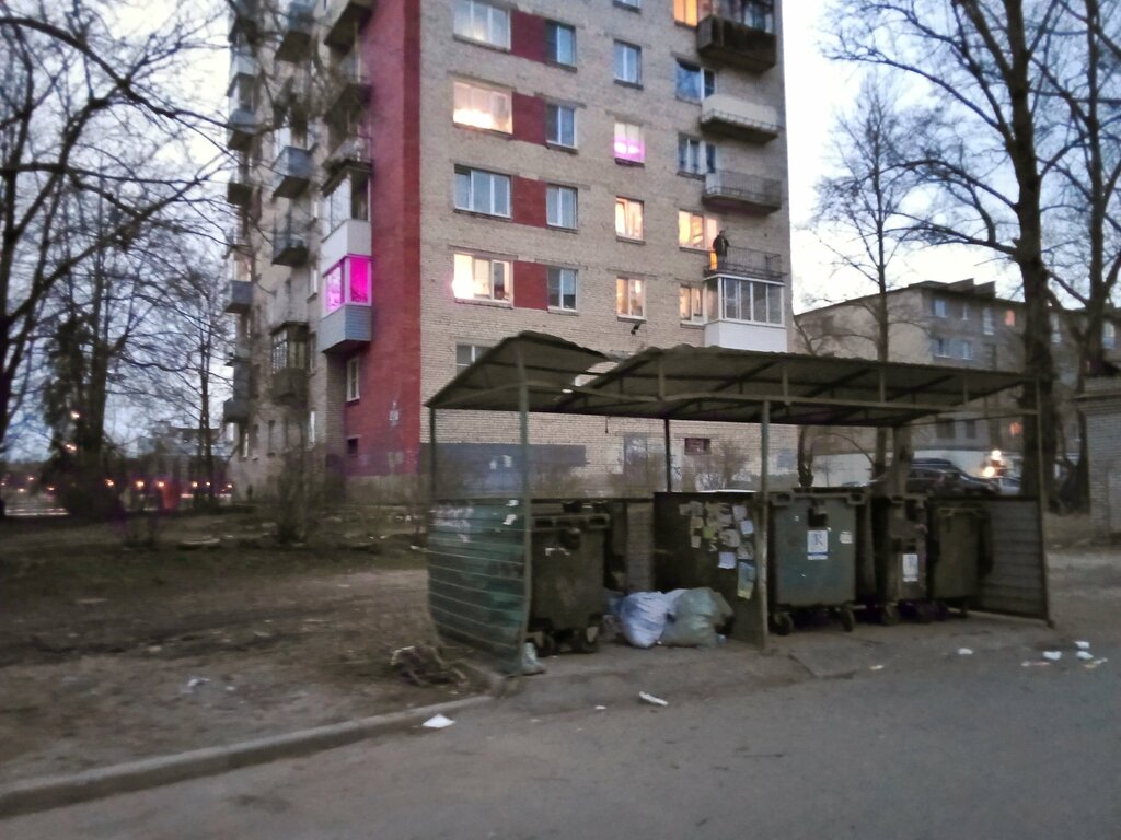 Çöp alanları Trash and garbage disposal area, Velikiy Novgorod, foto
