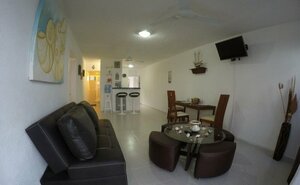 Departamento EN Condominio Real Hacienda, Sol Mar y Playa Cancun (Quintana Roo, Cancun, Avenida López Portillo), otel  Cancun'dan