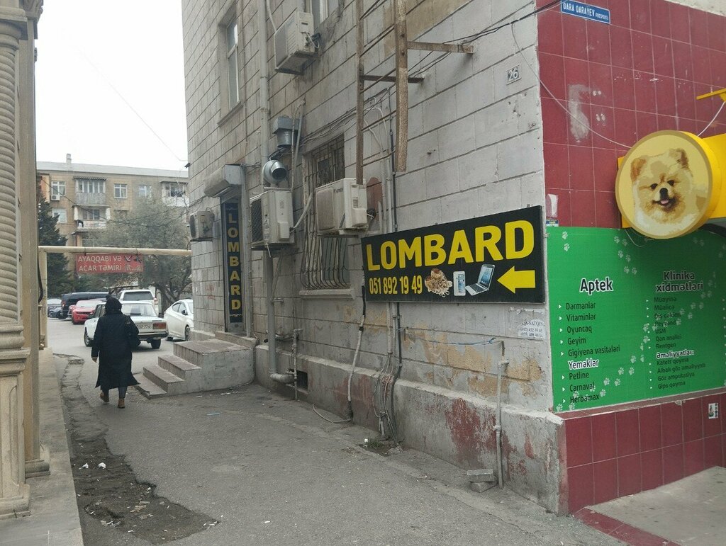 Rehincilik Lombard, Bakü, foto
