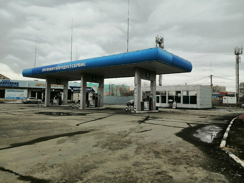 Benzin istasyonu Орскнефтепродуктсервис, Orsk, foto