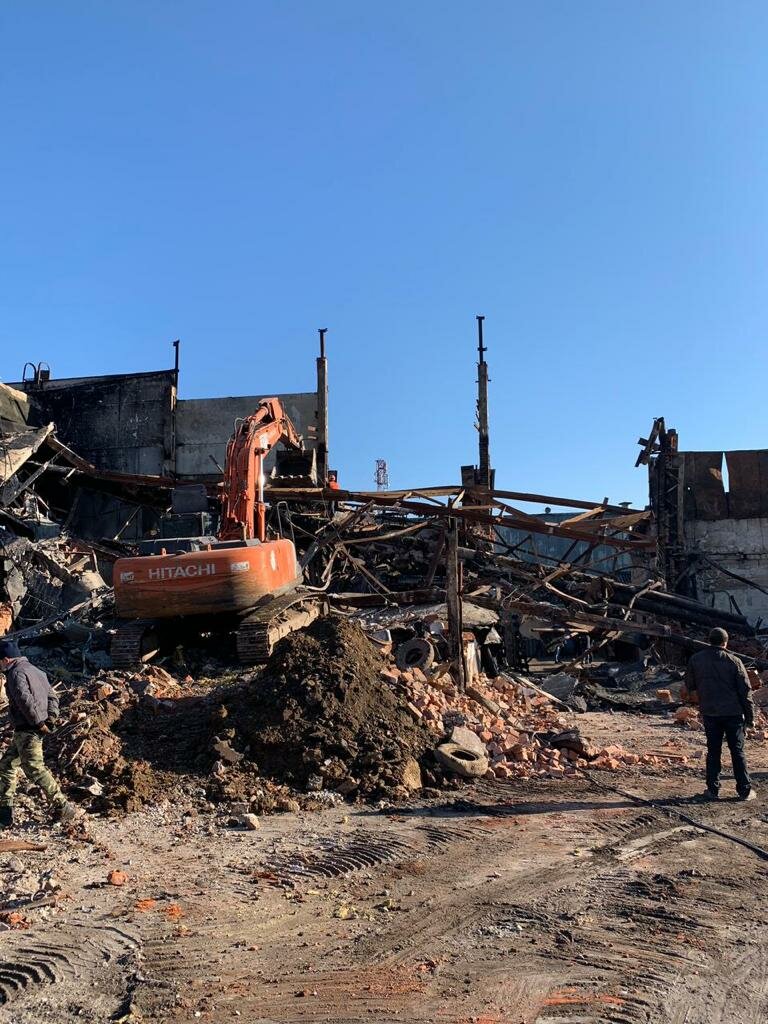 Bina yıkım hizmetleri Profdemontaj, Moskova, foto