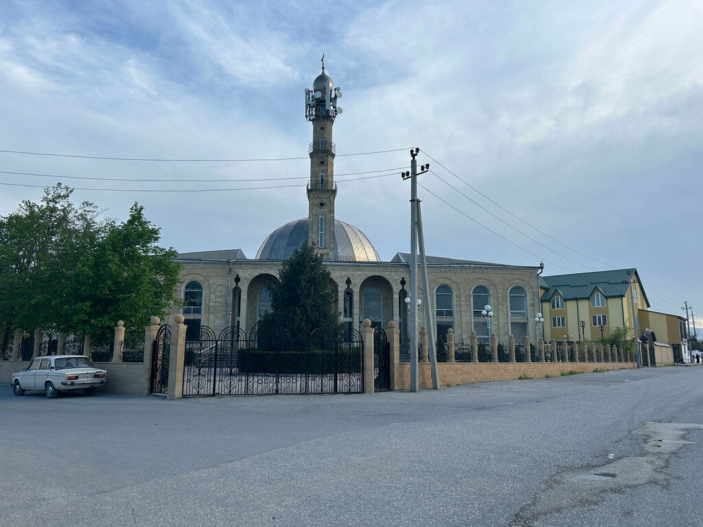Tren istasyonu Manas, Dağıstan, foto