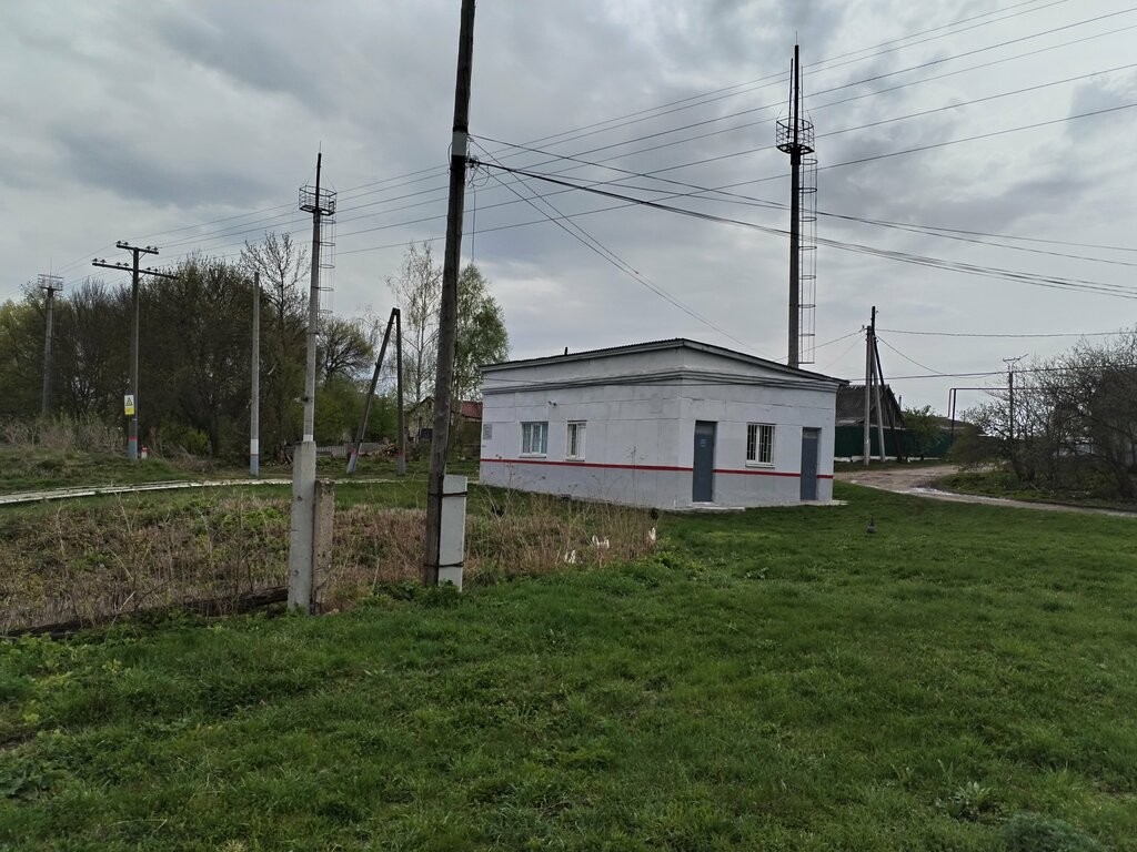 Tren istasyonu Станция Кемля, Mordovya, foto