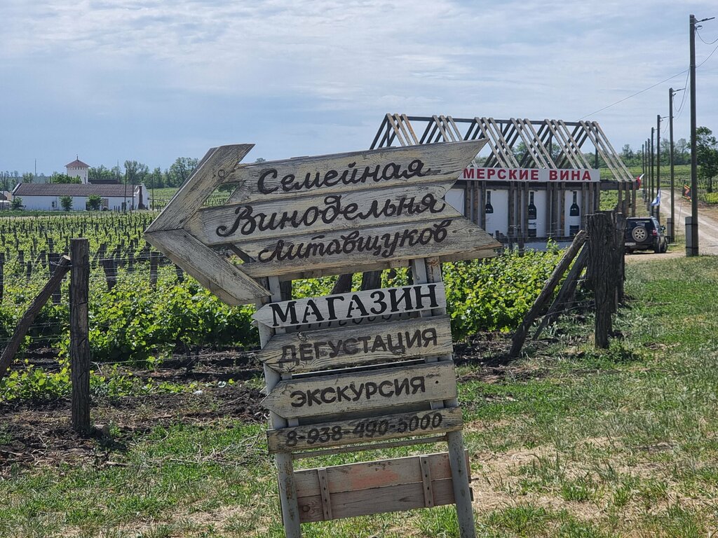 Turistik yerler Litavshchuk Vineyards & Winery, Krasnodarski krayı, foto