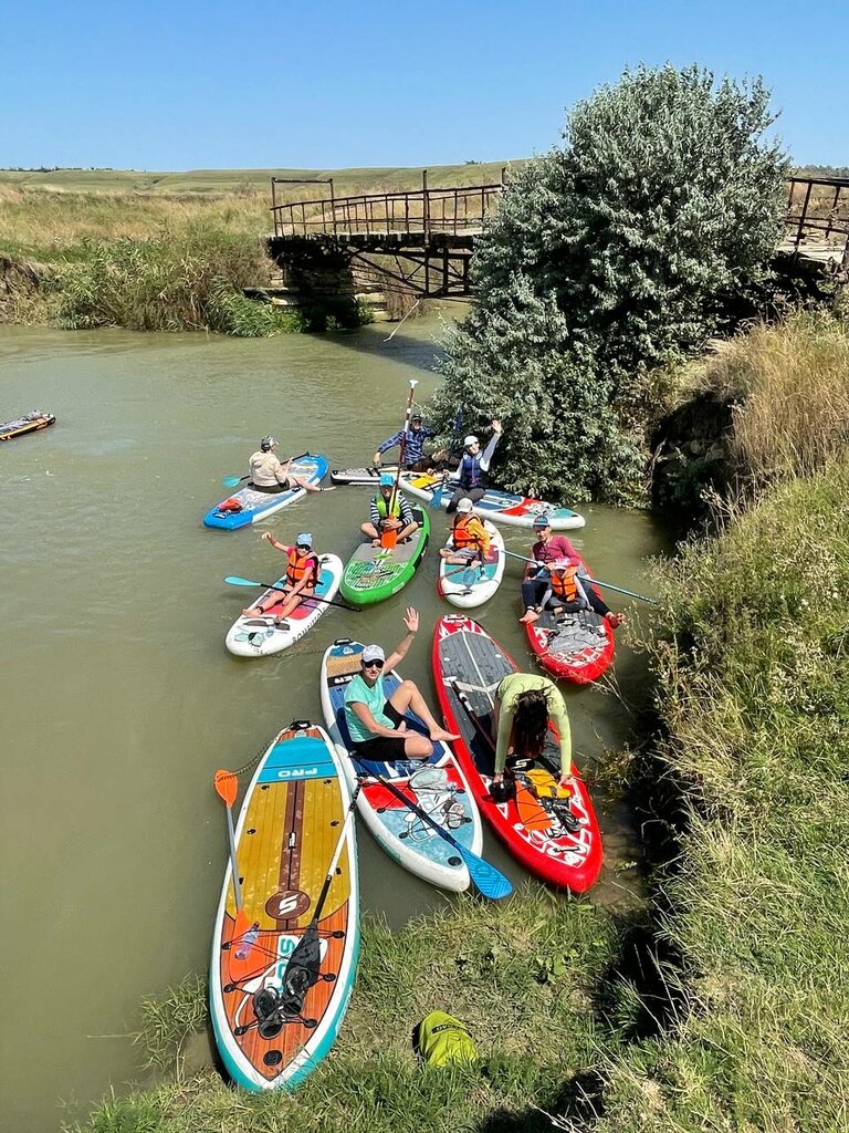 Kürek sörfü Sup_tour, Stavropol, foto