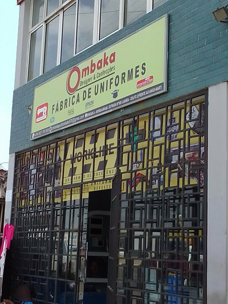 Üniforma üreticileri Ombaka, Loanda, foto