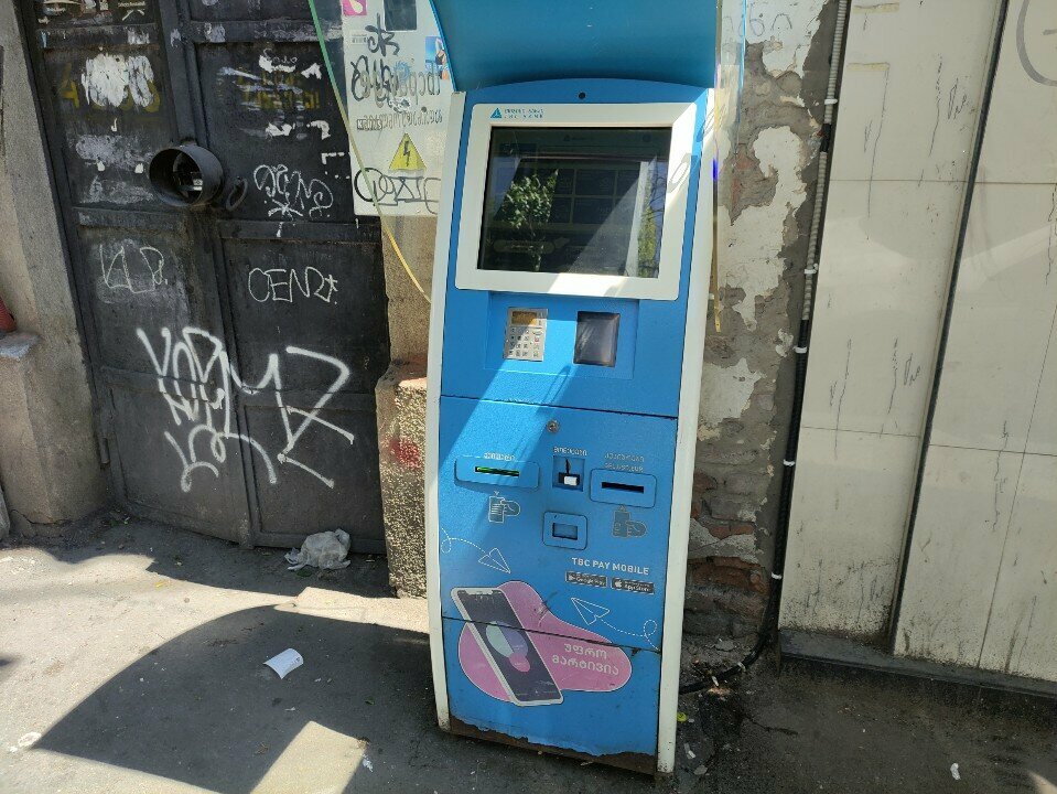 Ödeme terminali Tbc, Tiflis, foto